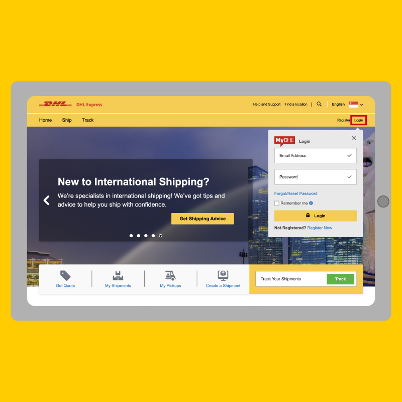 MyDHL+ Guide: How to Book and Track Shipment | DHL Express Singapore